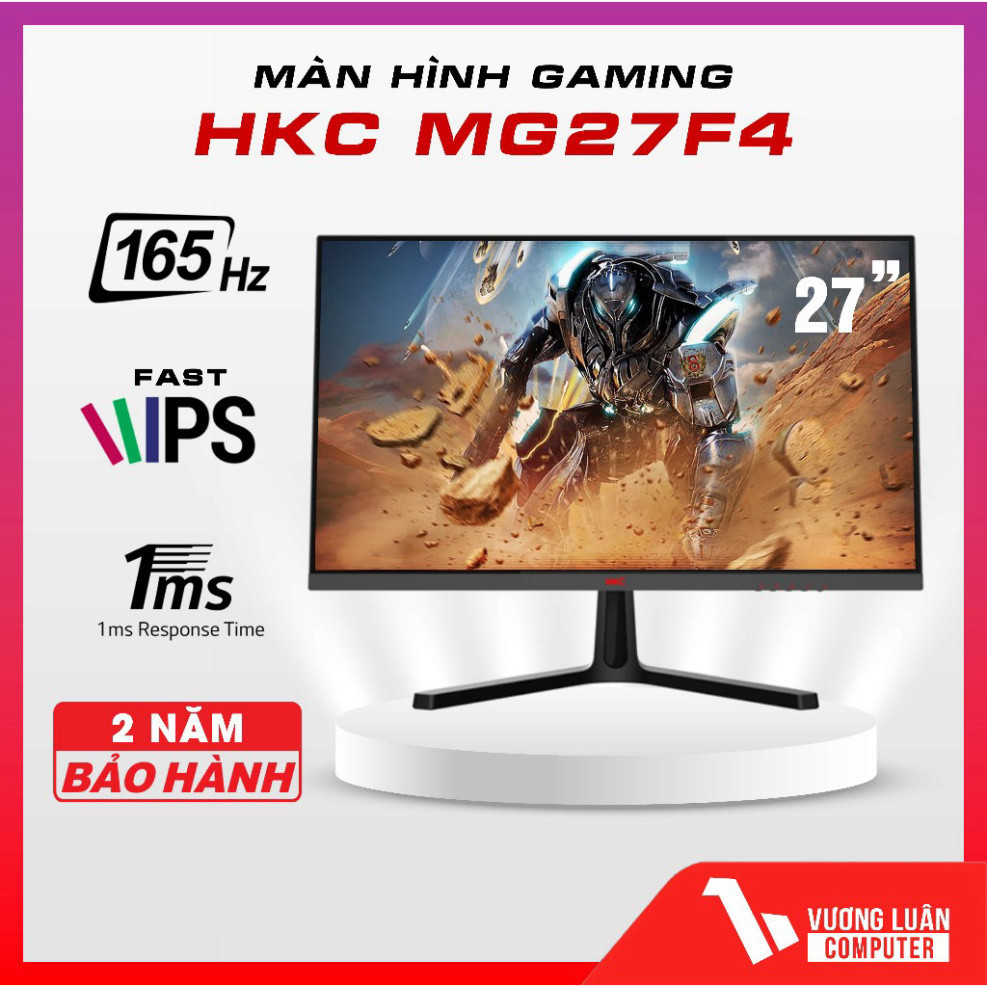 Màn hình Gaming HKC MG27F4 27 inch Fast IPS 165Hz 1ms | Shopee Việt Nam