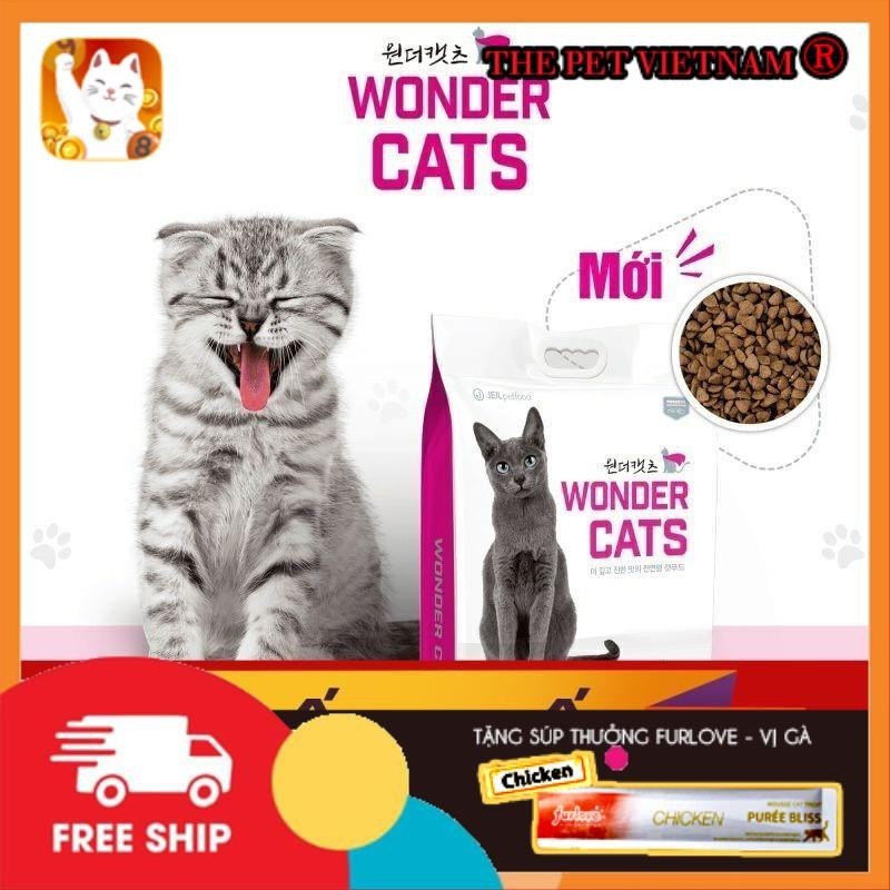 [New]Hạt thức ăn cho mèo wonder cats 5kg | Shopee Việt Nam