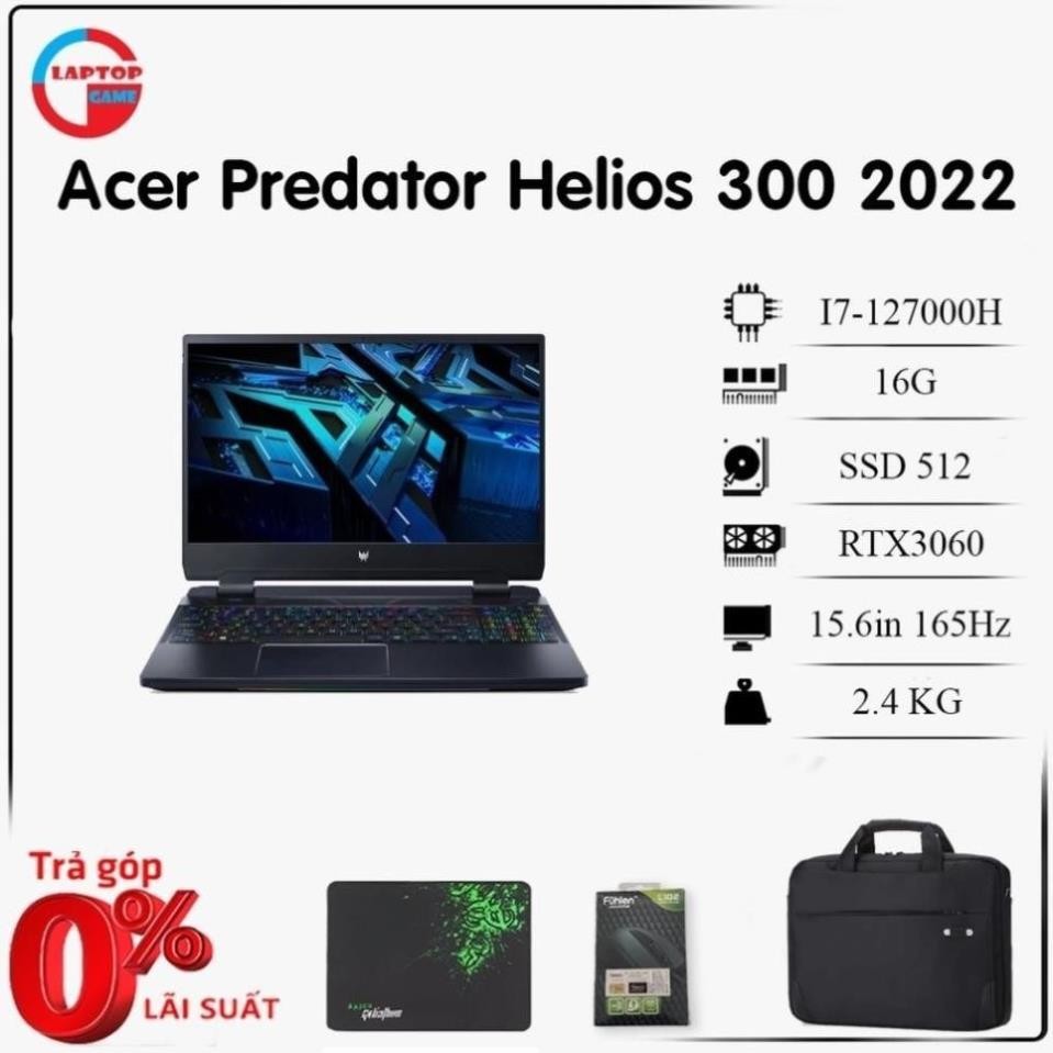 Laptop Acer Predator Helios 300 2022 PH315-55-70ZV SC3 | Shopee Việt Nam