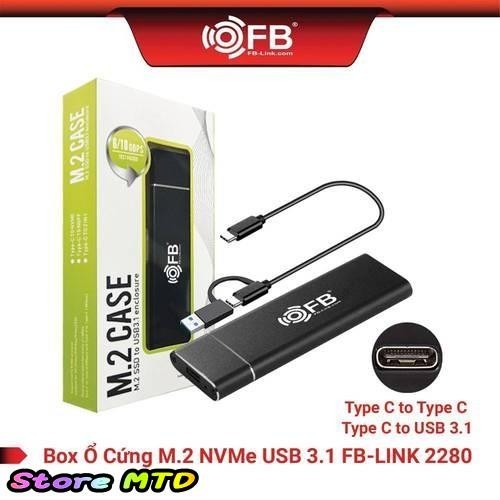 Box SSD M.2 PCIe/NVMe FB-Link 2280 USB 3.1 | Shopee Việt Nam