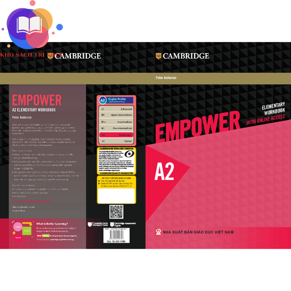 Sách - Empower A2 Elementary Workbook with Online Access | Shopee Việt Nam