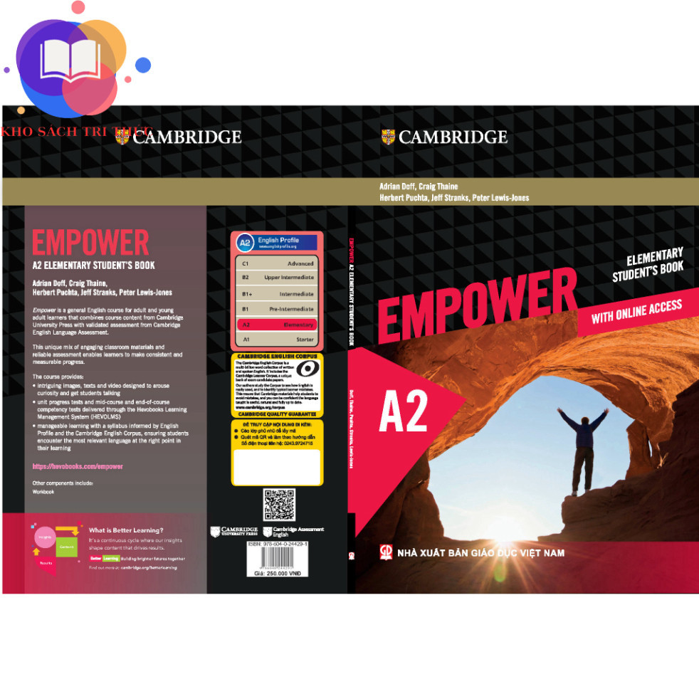 Sách - Empower A2 Elementary Student’s Book with Online Access | Shopee Việt Nam
