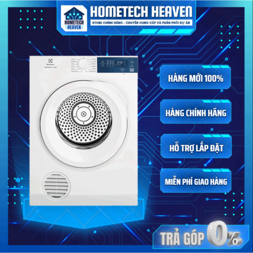 chính hãng ☑️ [EDV754H3WB] Máy sấy thông hơi Electrolux 7.5 kg ...