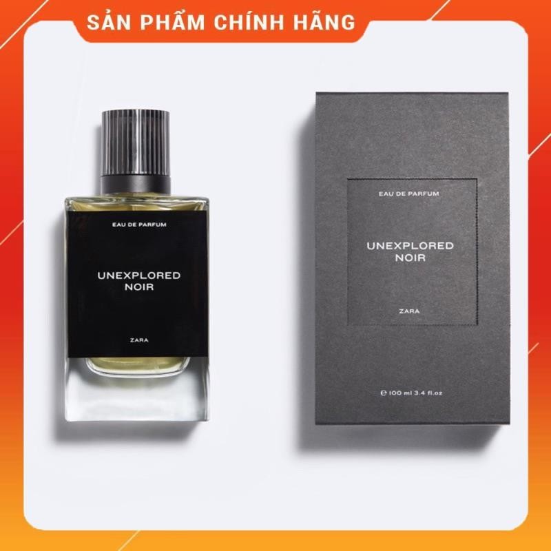CHÍNH HÃNG- Nước Hoa Nam ZARA UNEXPLORED NOIR EAU DE PARFUM 100 ML ...