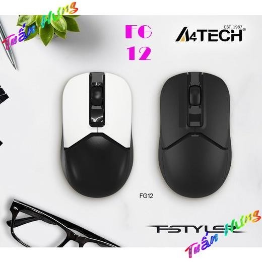 Chuột Không Dây A4tech FG12 Chính Hãng Mẫu Mới 2022. Bảo hành 12 Tháng | Shopee Việt Nam