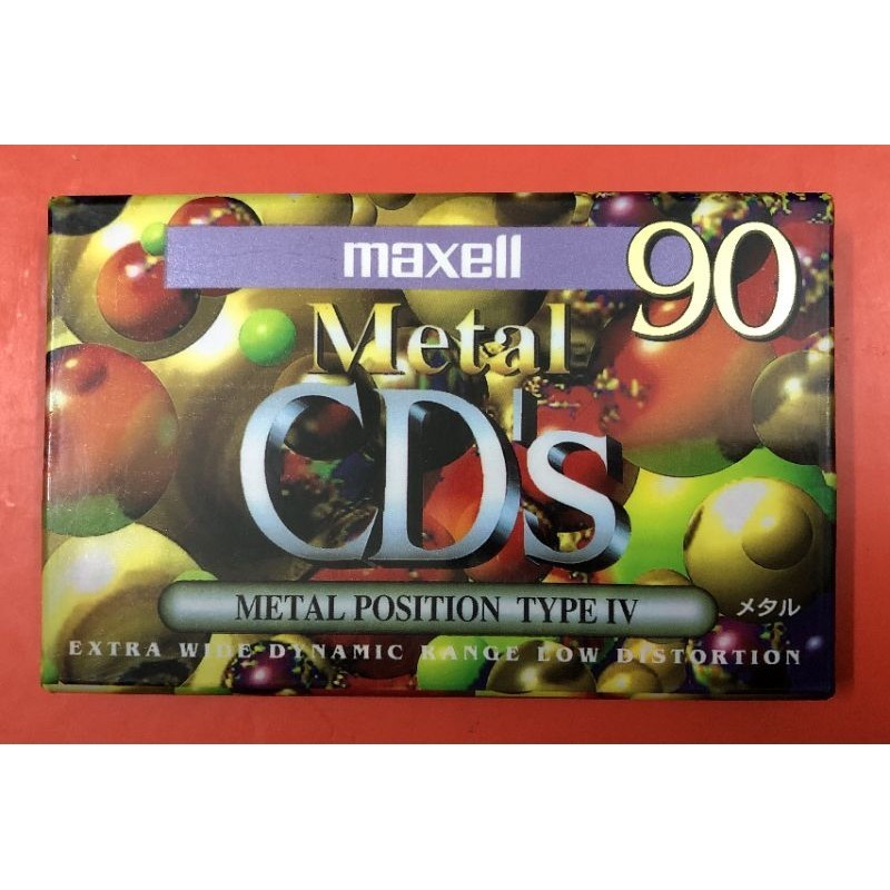 Băng cassette Maxell Metal CD's type IV nguyên seal | Shopee Việt Nam