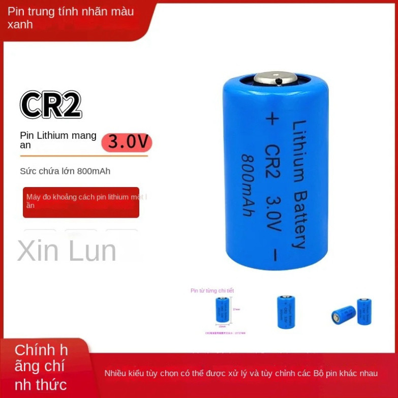 Lithium Battery CR2 Máy Ảnh Polaroid Pin Lithium 800MAh 3V Máy Đo ...