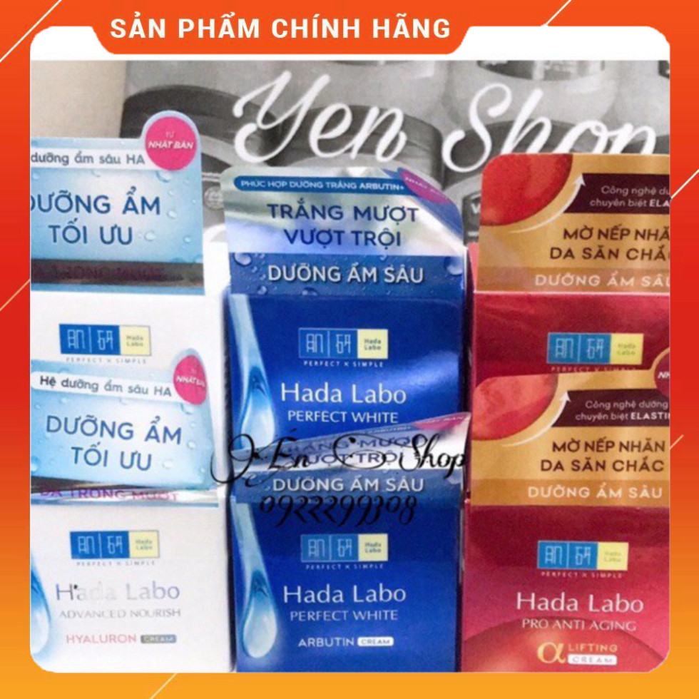 {Chính hãng} [ Phiên Bản Mới ] Kem dưỡng cải thiện lão hóa da Hada Labo Pro Anti Aging Cream ...