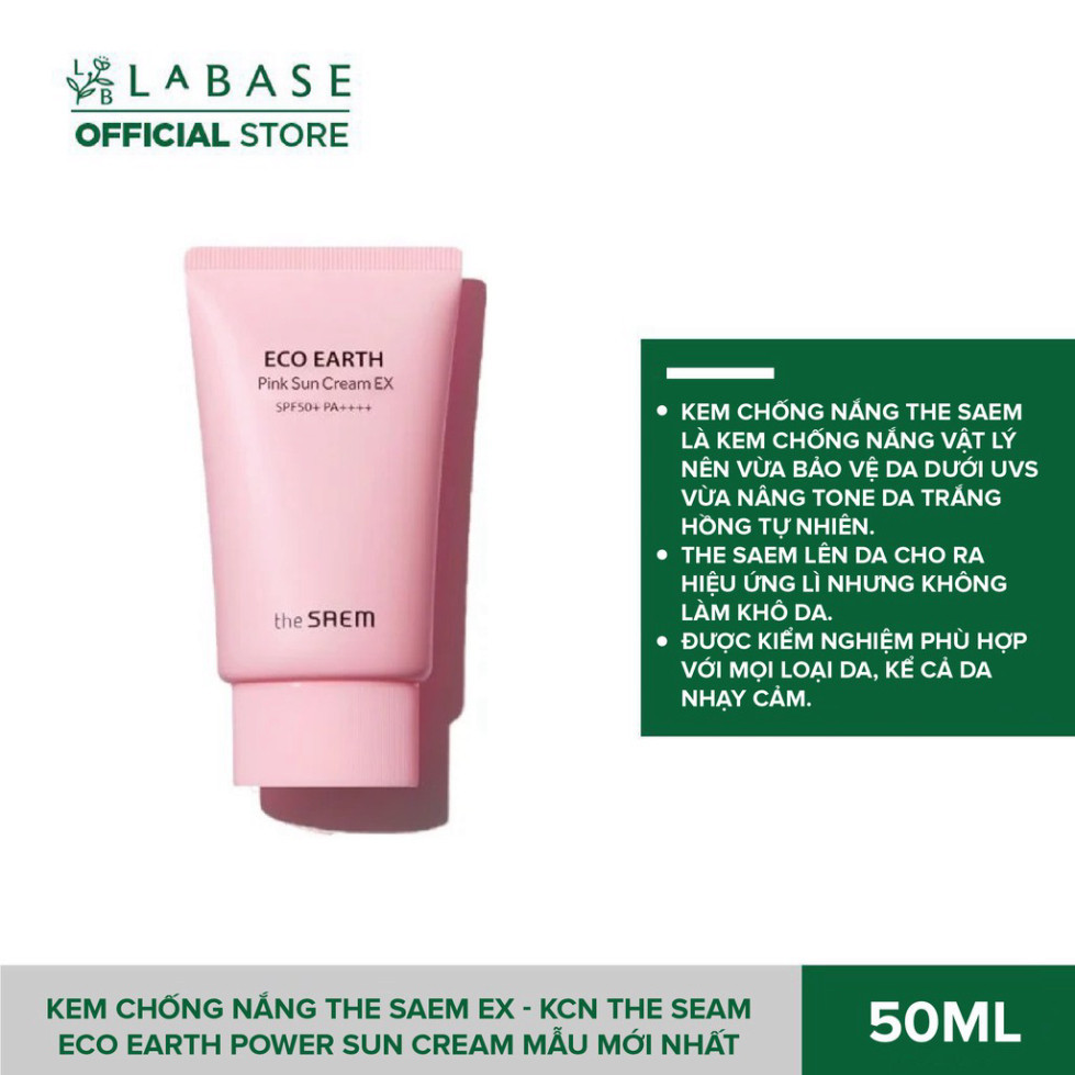 Chính hãng Kem Chống Nắng The Saem - Kcn The Seam Eco Earth Power Sun ...