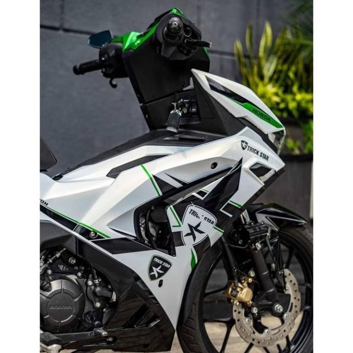 TEM TRICK STAR WINNER X V3 MÀU TRẮNG - Decal Cao Cấp Nhất | Shopee Việt Nam