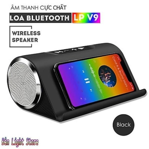 Loa bluetooth LP-V9 có giá đỡ điện thoại super bass 3 Loa âm bass to ...