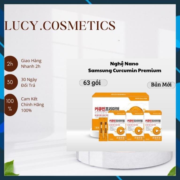 Nghệ Nano Cao Cấp Samsung Curcumin Premium 63 Gói Bản Mới Cung Cấp Dinh ...