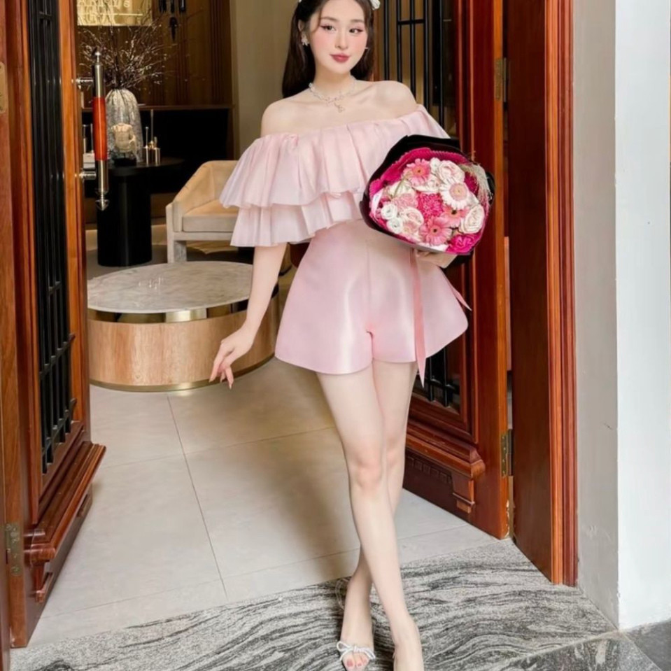 Quần Tafta Baby( Đen/ Hồng/Trắng -Cạp Cao, Ống Xòe Phồng) Nữ LISA STOREE T368 | Shopee Việt Nam