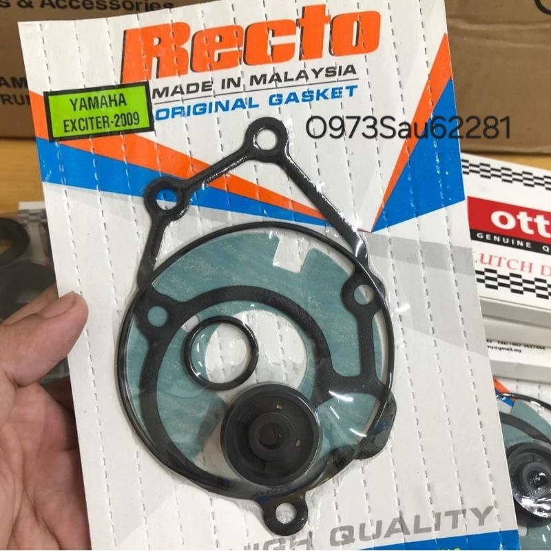 Bộ gioăng, ron sin phốt bơm nước xe EXCITER 135 2010-2011 | Shopee Việt Nam