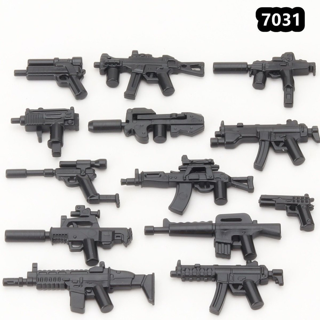 Khối xây dựng lắp ráp vũ trang với súng mô hình nhỏ SWAT Tương thích ...