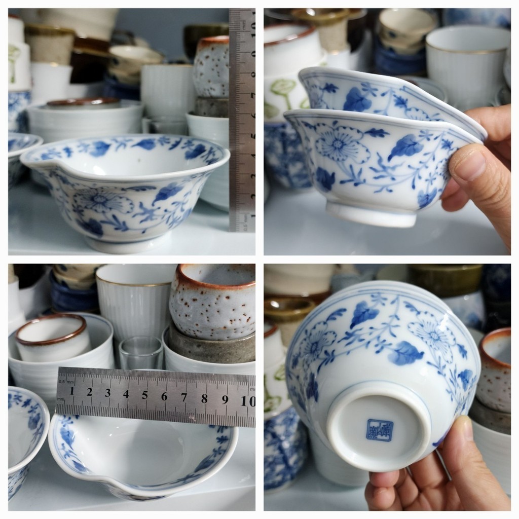 CHÉN- LY (Gốm sứ Nhật) ăn cơm,uống trà, trồng sen đá, cắm hoa...(KHOAN ...