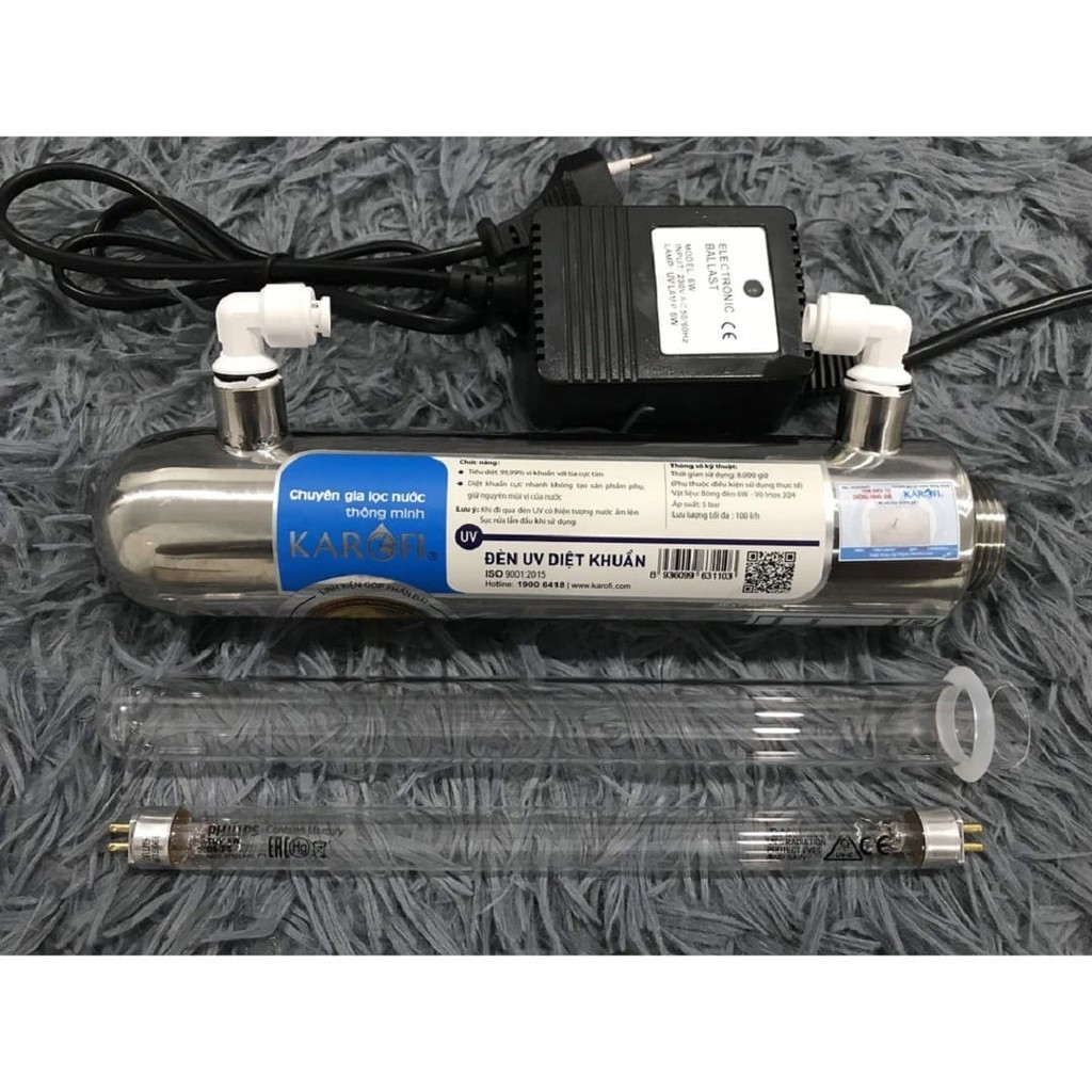 Đèn UV 6W diệt khuẩn Karofi Bảo Hành 1 năm Chính Hãng Nguyên Bộ | Shopee Việt Nam