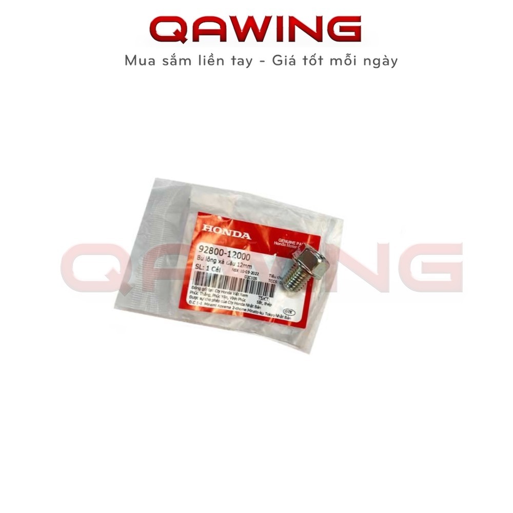 [QW]_(1220)_Bu lông xả dầu 12mm HONDA Dream 110 / Wave 110 và nhiều ...