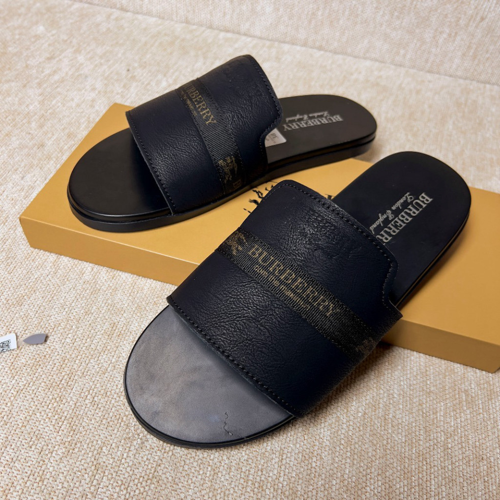 Dép BBR Nam Nữ - Quai Da Cao Cấp loại 1 khâu viền xung quanh, Quai ...