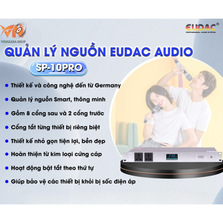 Quản lý nguồn EUDAC Audio SP-10PRO | Shopee Việt Nam
