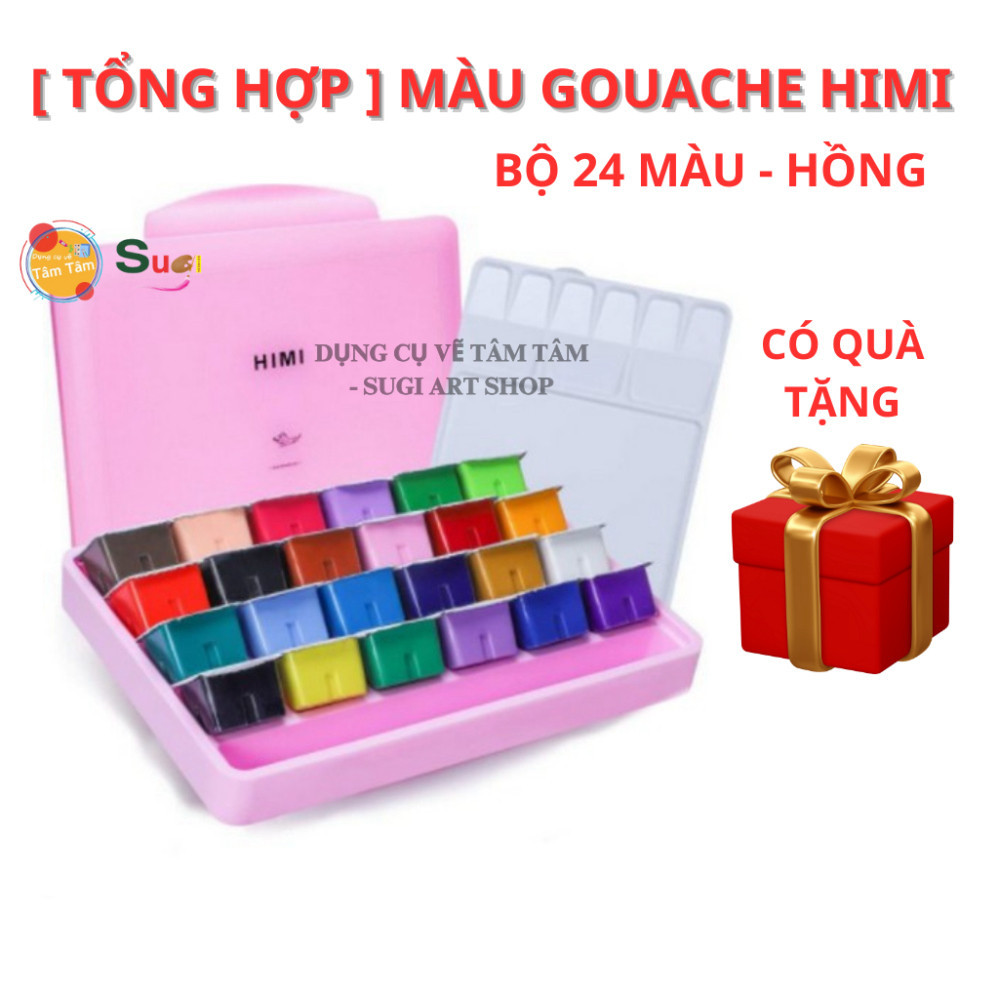 [ TỔNG HỢP ] Màu Gouache HiMi , HIMI THẠCH , SINH ĐÔI , PASTEL , HIMI ...