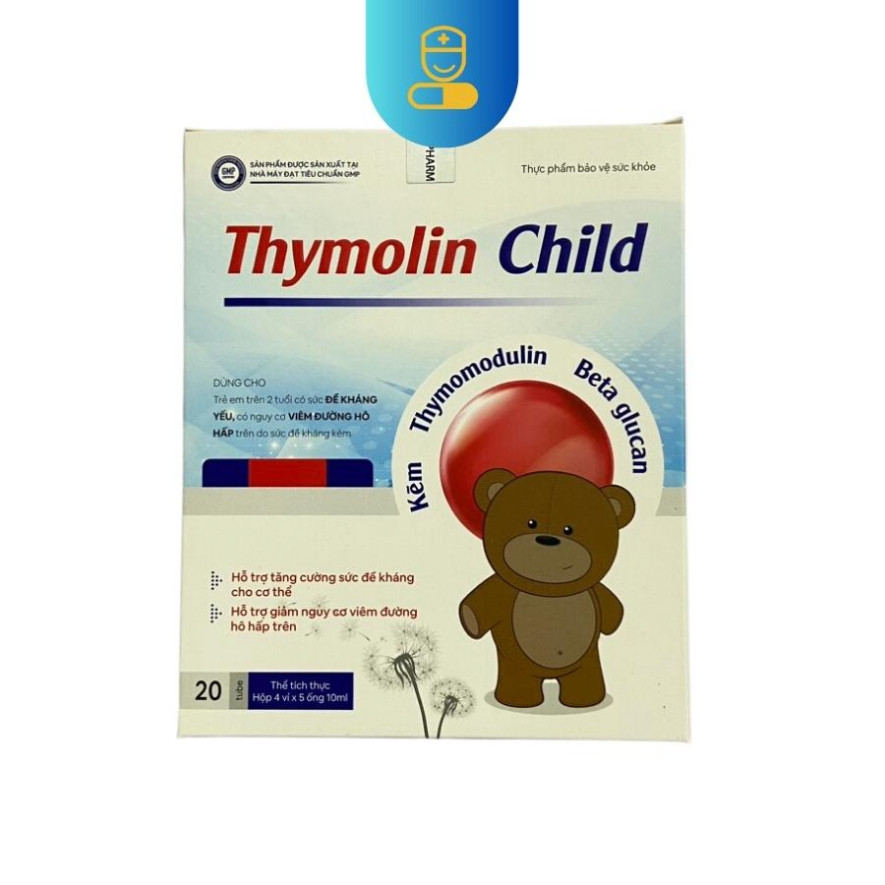 Thymolin Child - Thymomodulin & Beta Glucan hỗ trợ miễn dịch, tăng ...