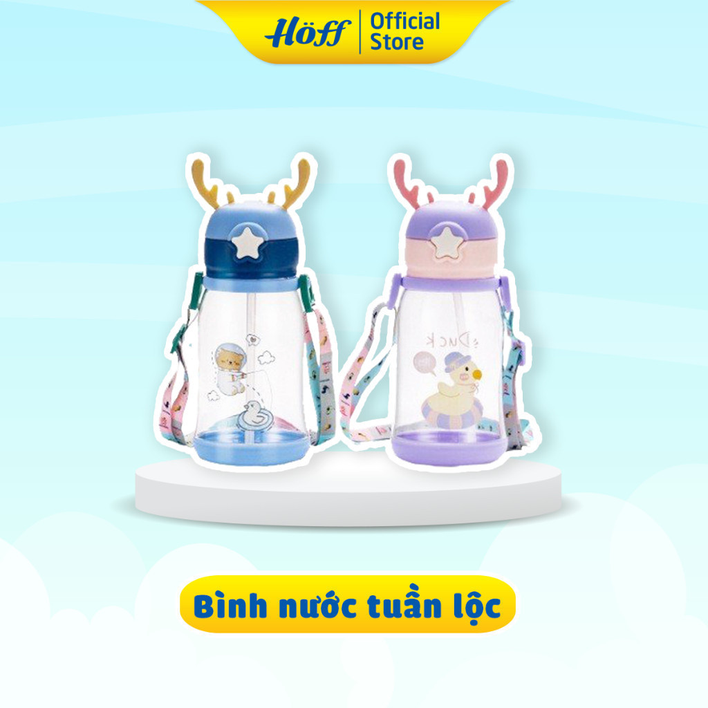 [TẶNG KM0002] Bình nước nhựa tuần lộc 600ml cho bé | Shopee Việt Nam