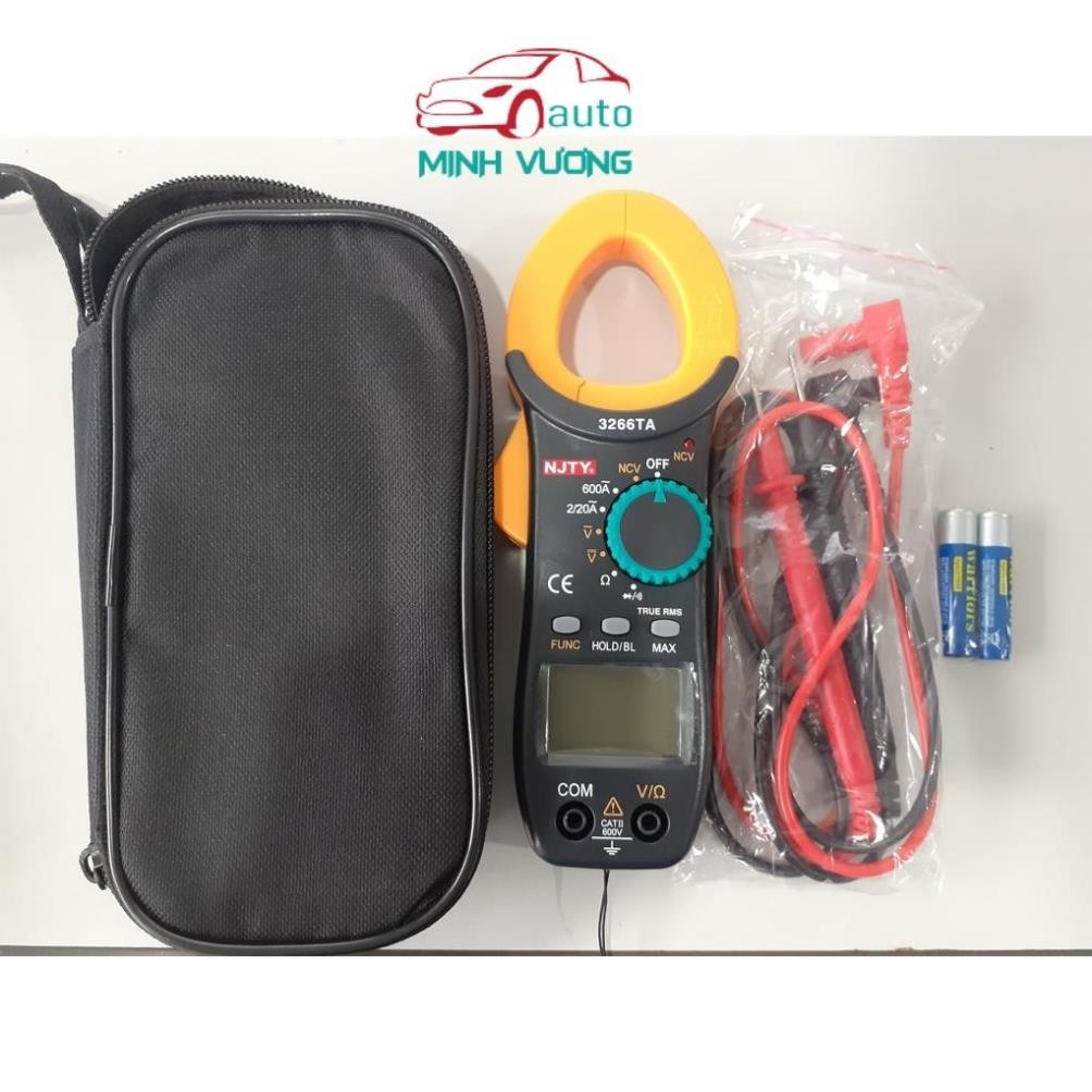 Ampe kìm Đồng hồ kẹp dòng vạn năng NJTY 3266TA đo tụ điện trở, điện áp | Shopee Việt Nam