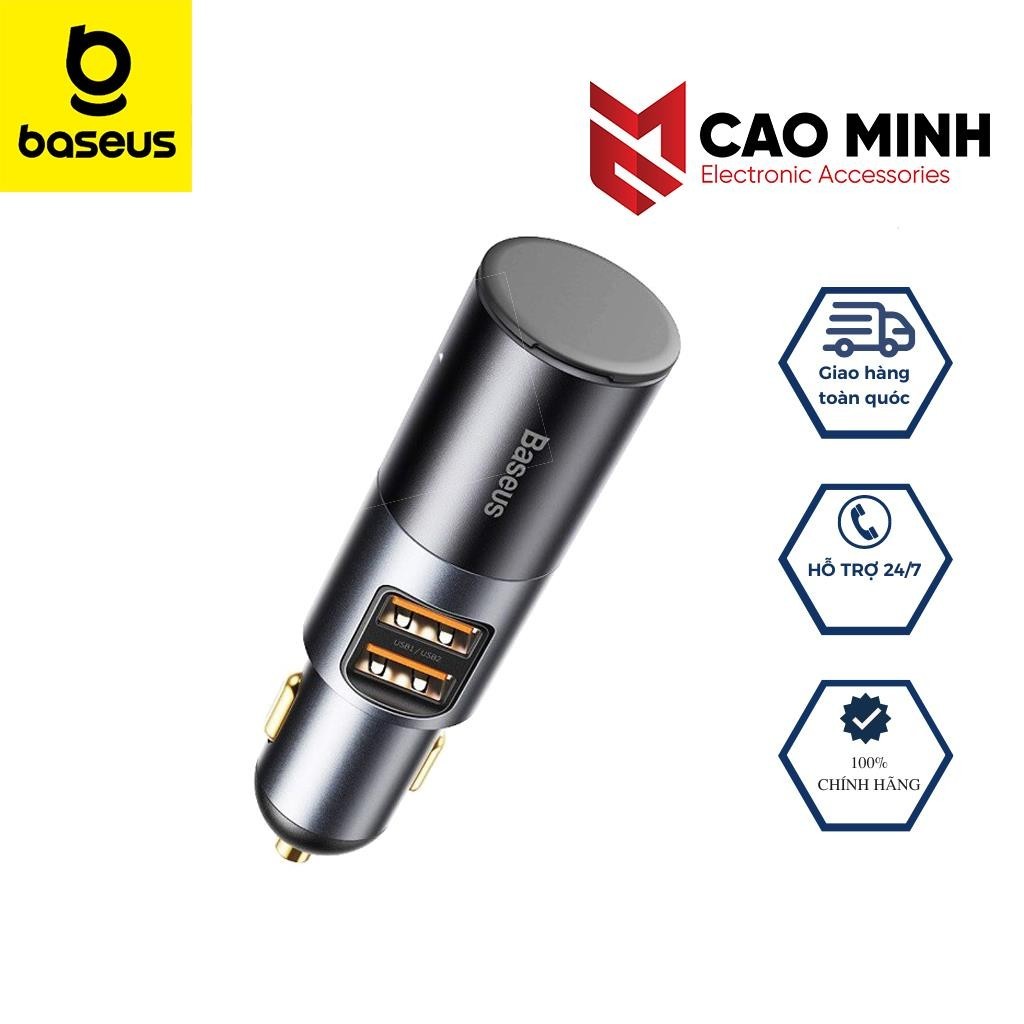 Tẩu sạc nhanh 120w Baseus CCBX-120C / CCBX-120U mở rộng thêm tẩu sạc ô tô, xe hơi cao cấp chính ...