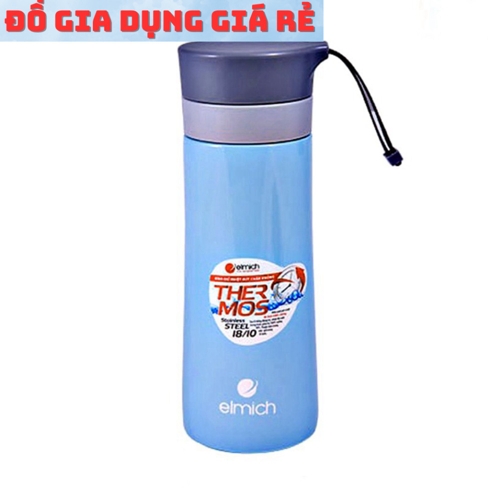 Bình giữ nhiệt Inox 304 thiết kế 3 lớp, dung tích 420ml Elmich EL-7917 | Shopee Việt Nam