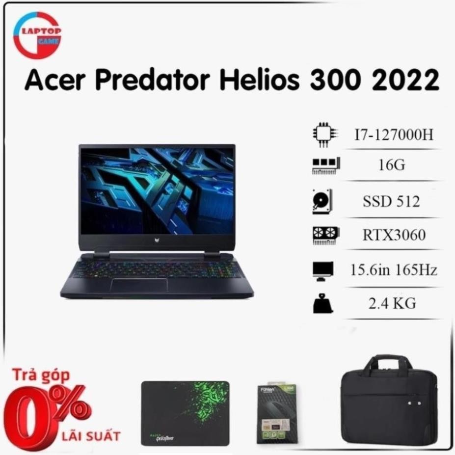 [2TR] Laptop Acer Predator Helios 300 2022 PH315-55-70ZV IWV7 | Shopee ...
