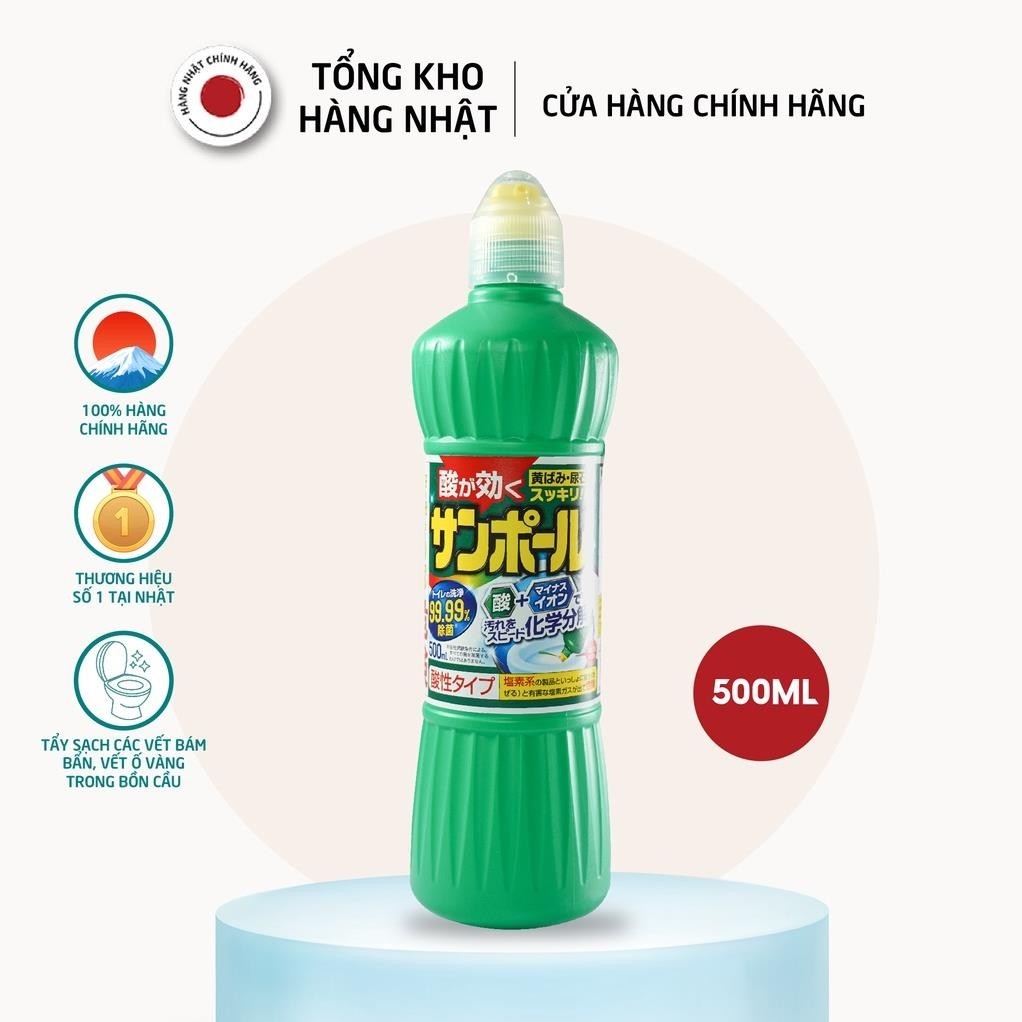 Nước Tẩy Rửa Bồn Cầu Kincho Nhật Bản (Chai 500ml) | Shopee Việt Nam
