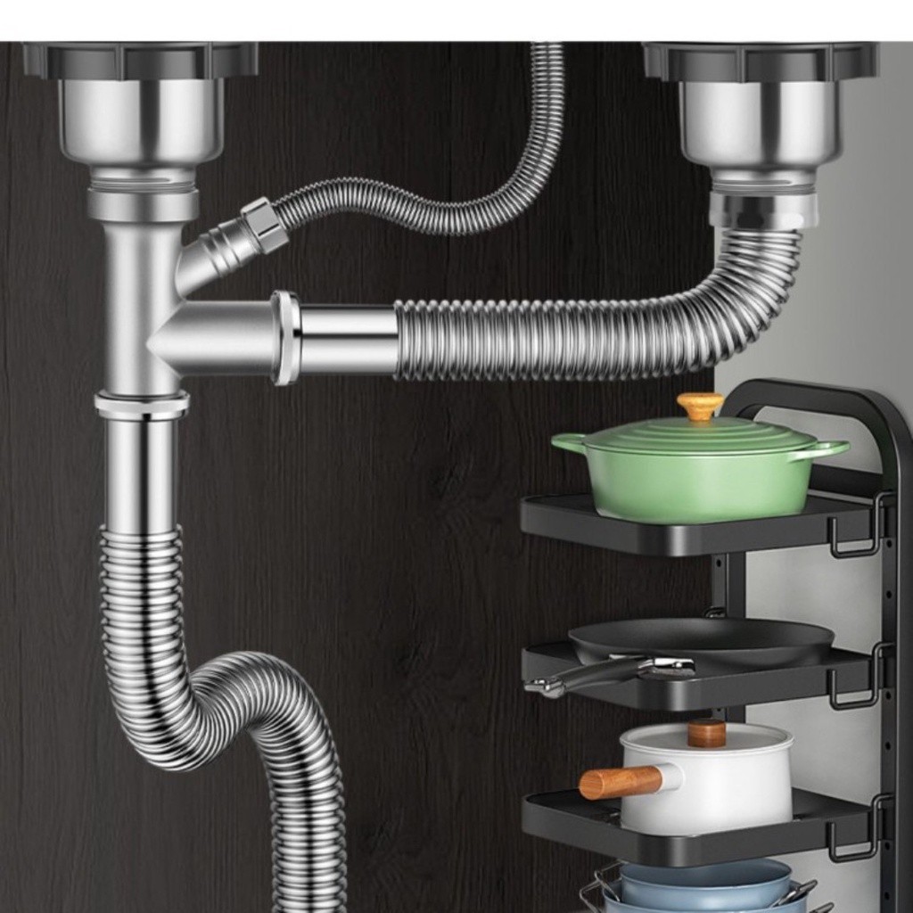 Xiphong chậu rửa bát 2 hố chất liệu inox 304 độ bền cao, chống chuột ...