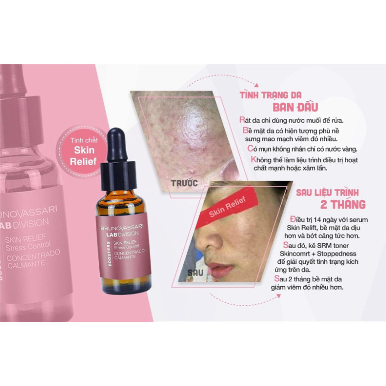 [CHÍNH HÃNG] Serum Bruno Vassari Lab Division Boosters Skin Clarifier ...