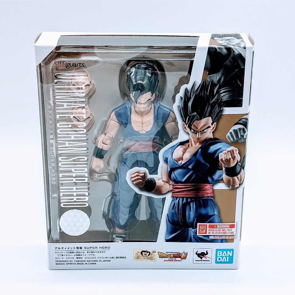 BANDAI S.H.Figuarts Dragon Ball Super SUPER HERO Ultimate Gohan Figure 【Brand-New】【Direct from ...