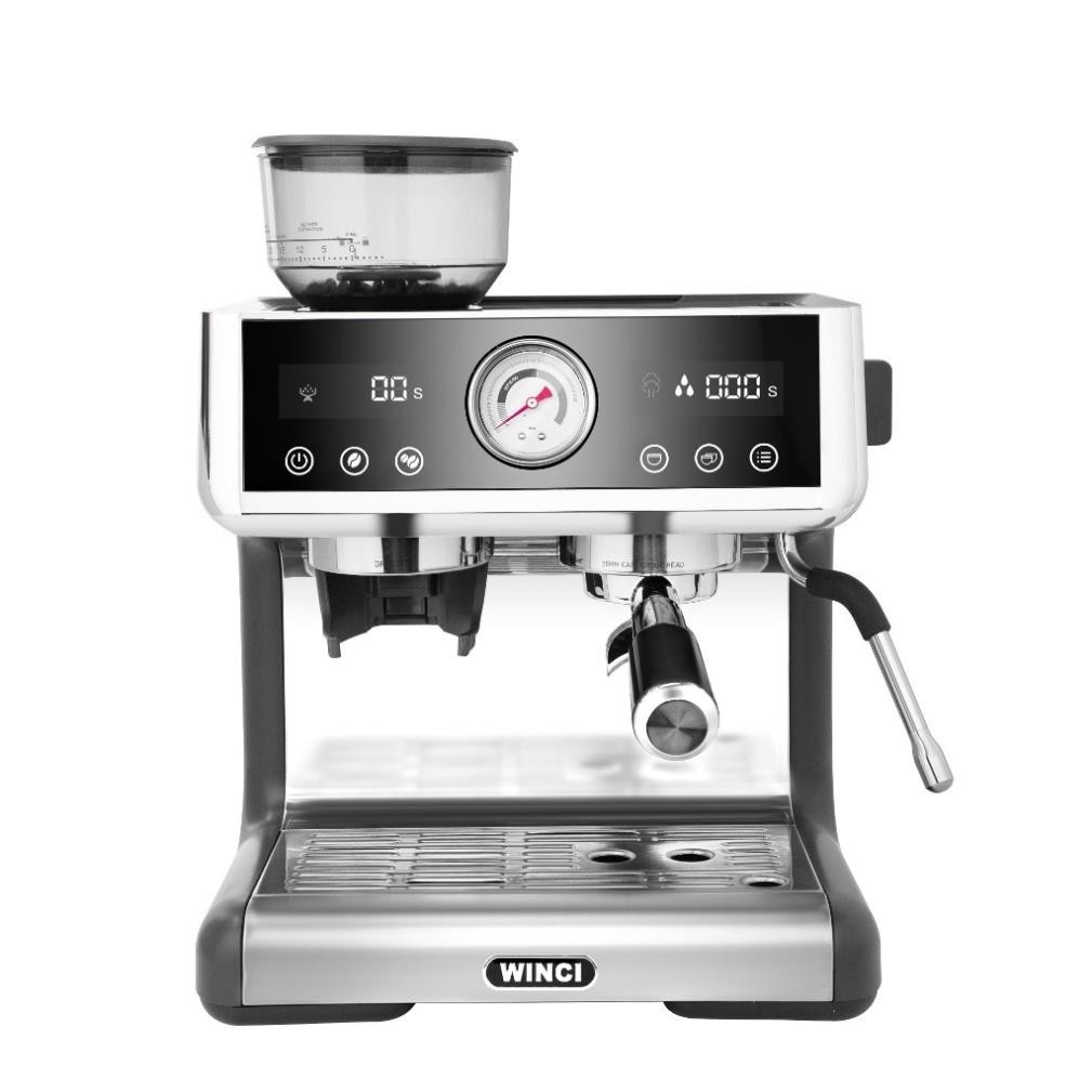 Máy Pha Cà Phê Tự Động Winci EM58, 20 Bar, Pha Espresso, Latte ...