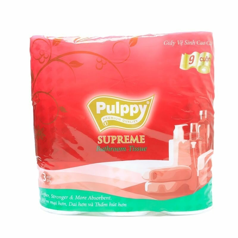 (ShipHỏaTốc) PULPPY - Giấy Vệ Sinh, Giấy Lụa 3 Lớp Cao Cấp, Supreme ...