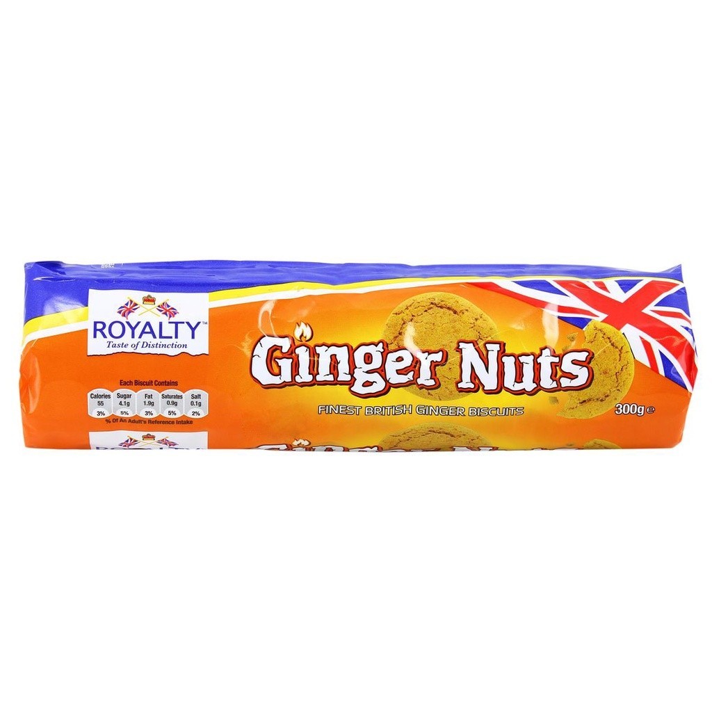 (ShipHỏaTốc) ROYALTY - Bánh Quy Gừng, Ginger Nuts, British Ginger ...