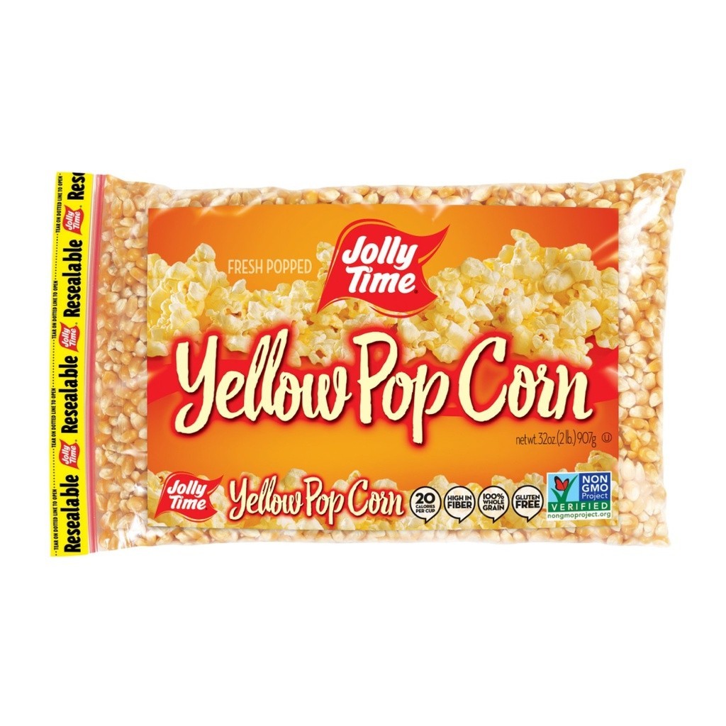 (ShipHỏaTốc) JOLLY TIME - Bắp Nổ Vàng, Yellow Popcorn, Gluten Free, 32 ...