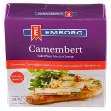 (ShipHỏaTốc) EMBORG - Phô Mai Camembert, Soft White Mould Cheese, 24% ...
