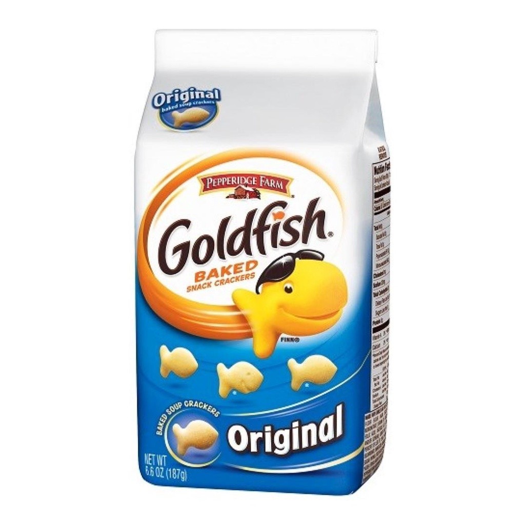(ShipHỏaTốc) PEPPERIDGE FARM - Bánh Cá Vị Nguyên Bản, Goldfish, Baked ...