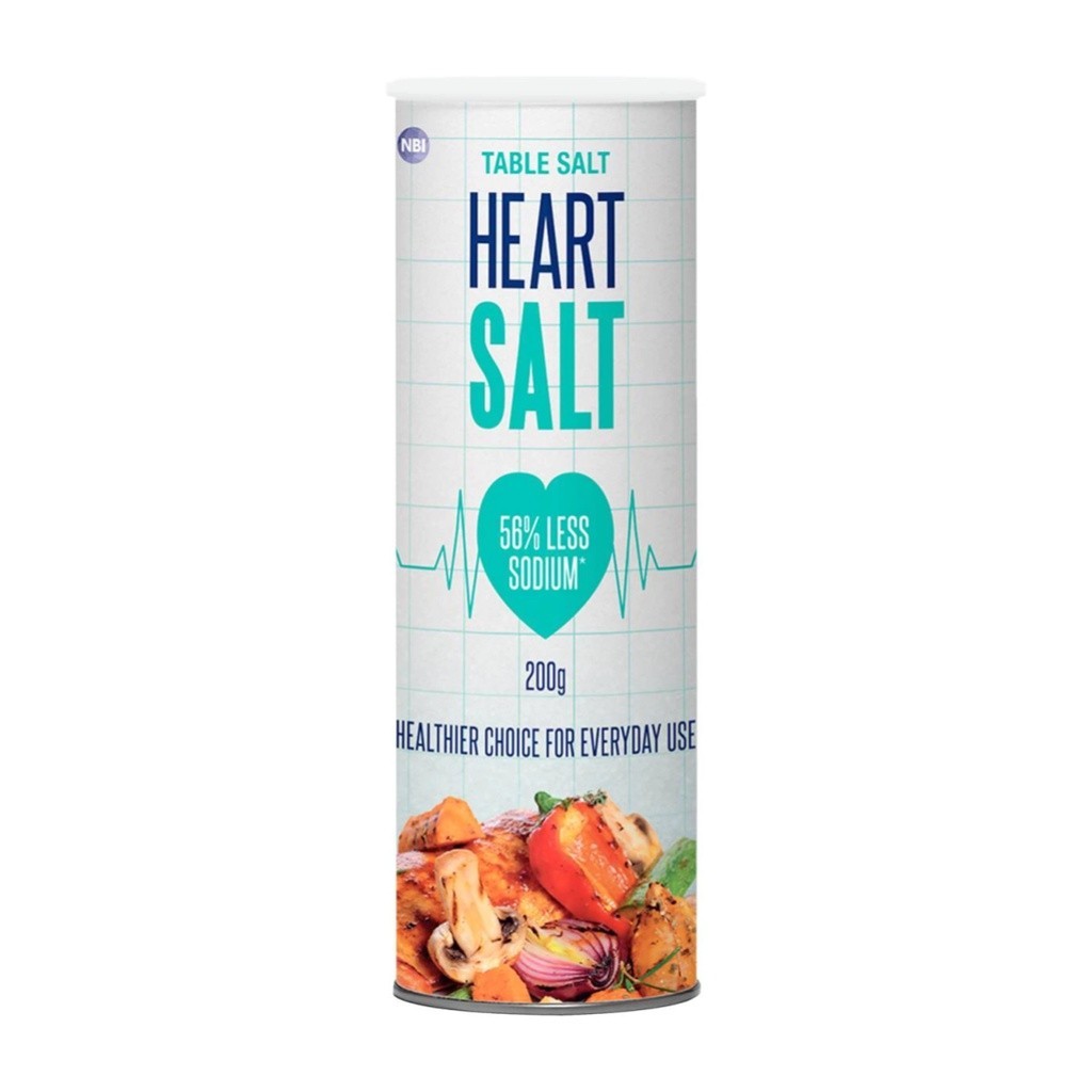 (ShipHỏaTốc) HEART SALT - Muối Ăn Ít Sodium, Table Salt, 56% Less ...
