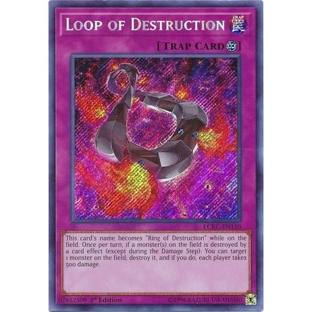 [ Bài Yugioh Chính Hãng ] Loop of Destruction - LCKC-EN110 - Secret ...