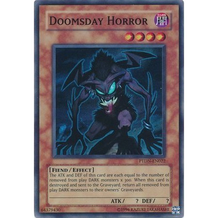 [ Bài Yugioh Chính Hãng ] Doomsday Horror - PTDN-EN022 - Super Rare ...