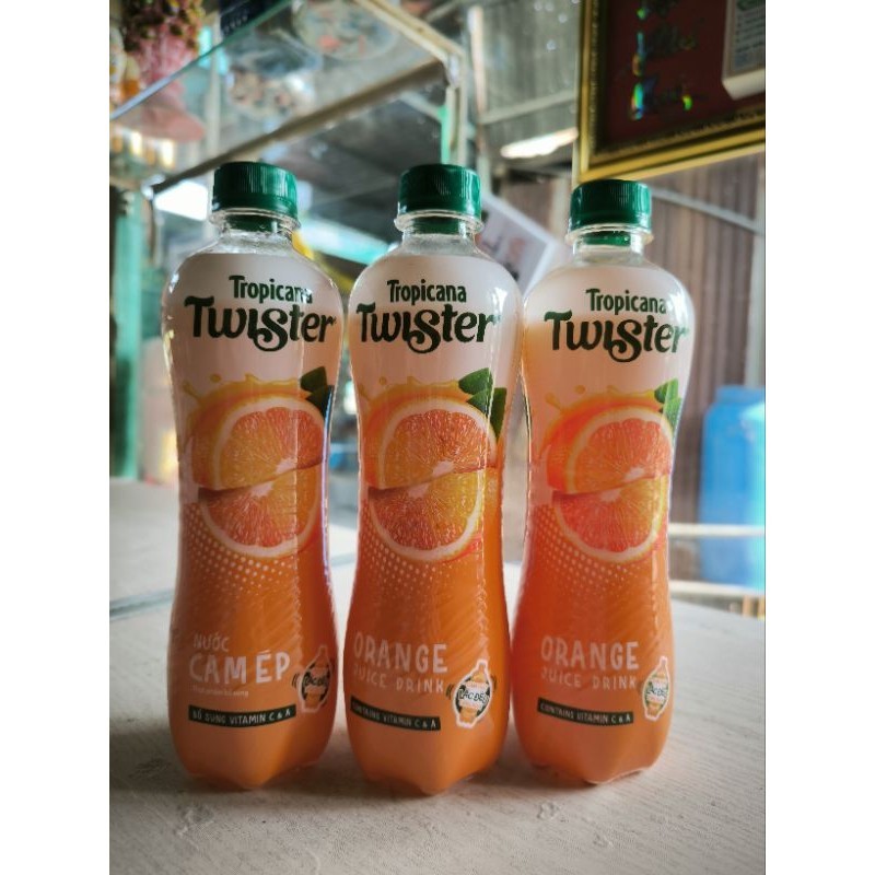 LỐC 6 CHAI_Nước Cam ép Twister của PepsiCo (450ml) | Shopee Việt Nam