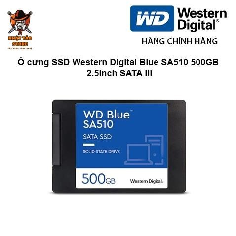 Ổ cứng SSD 500GB (WDS500G3B0A)/ 1TB (SA510) Western Digital Blue 3D-NAND 2.5-Inch SATA III ...