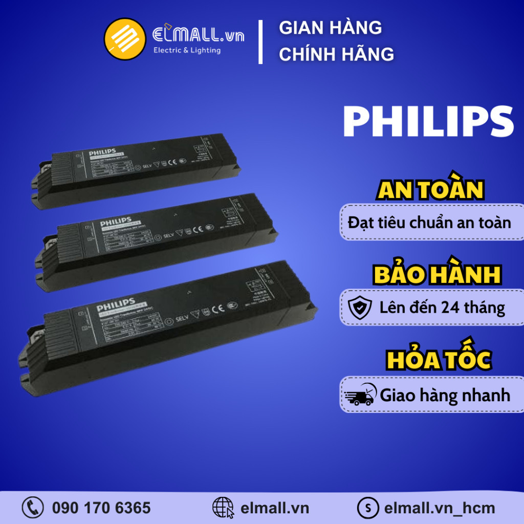 Nguồn Led dây CertaDrive LED Transformer 24VDC Philips | Shopee Việt Nam