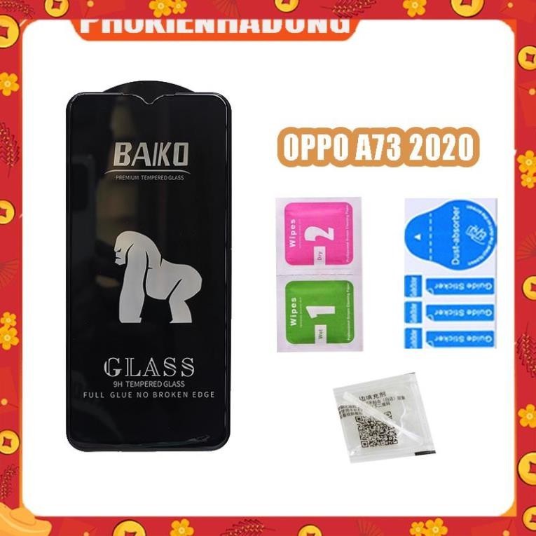 Cường lực 9H full màn hình Baiko Oppo a73 2020 | Shopee Việt Nam