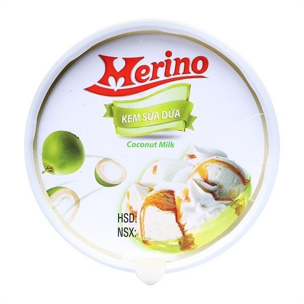 KEM SỮA DỪA MERINO LY 95ML | Shopee Việt Nam