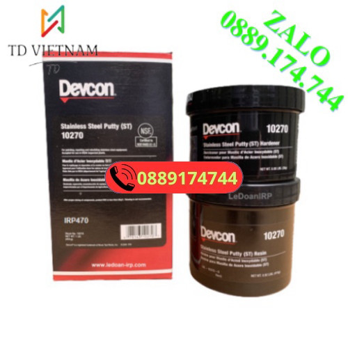 Keo Devcon 10270 Stainless Steel Putty 454g | Shopee Việt Nam